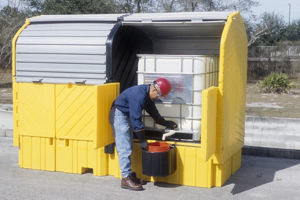 Secondary Containment for IBC Totes - SpillContainment.com