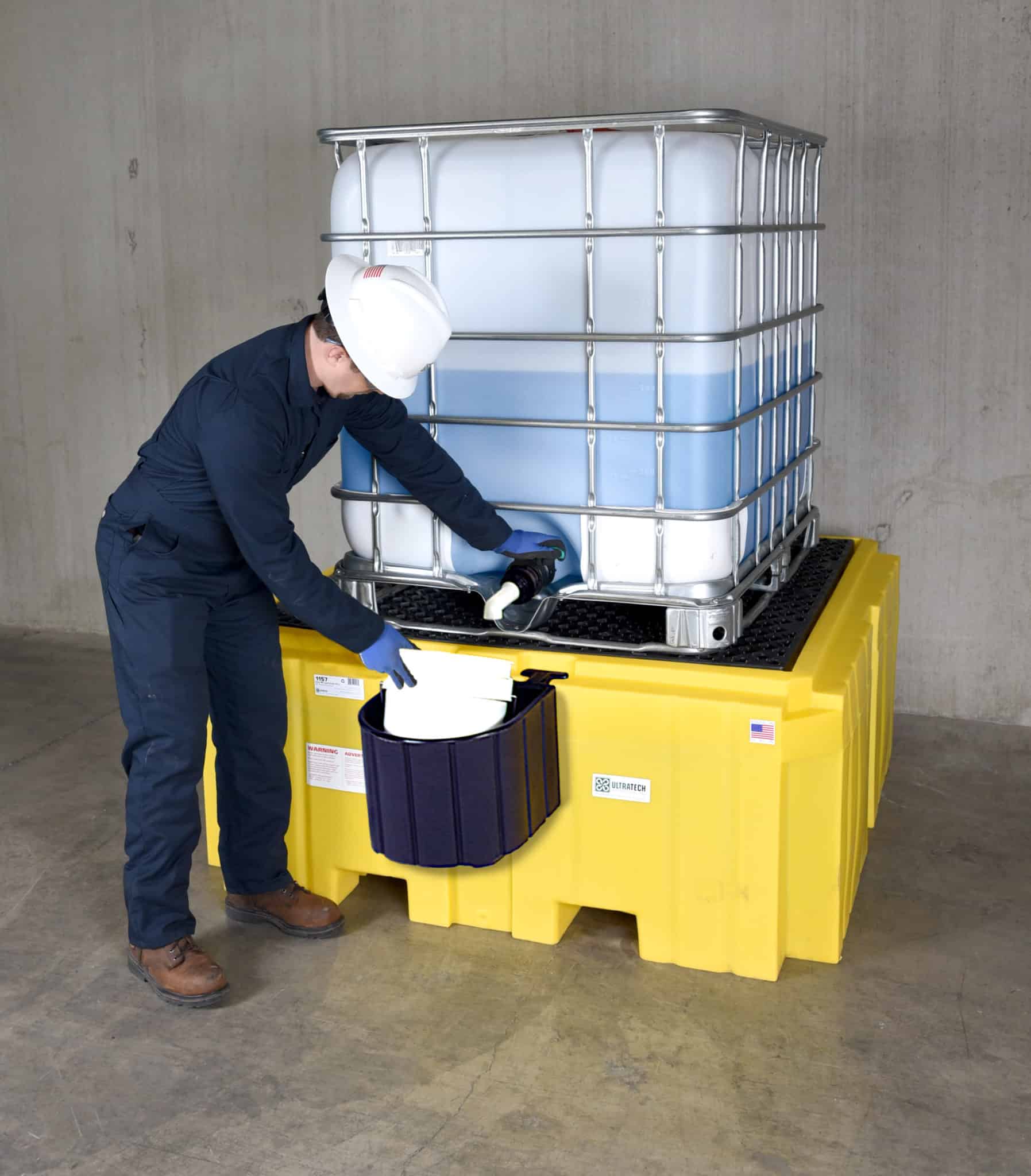 Secondary Containment for IBC Totes - SpillContainment.com