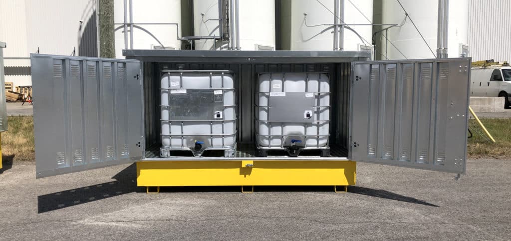 Secondary Containment for IBC Totes - SpillContainment.com