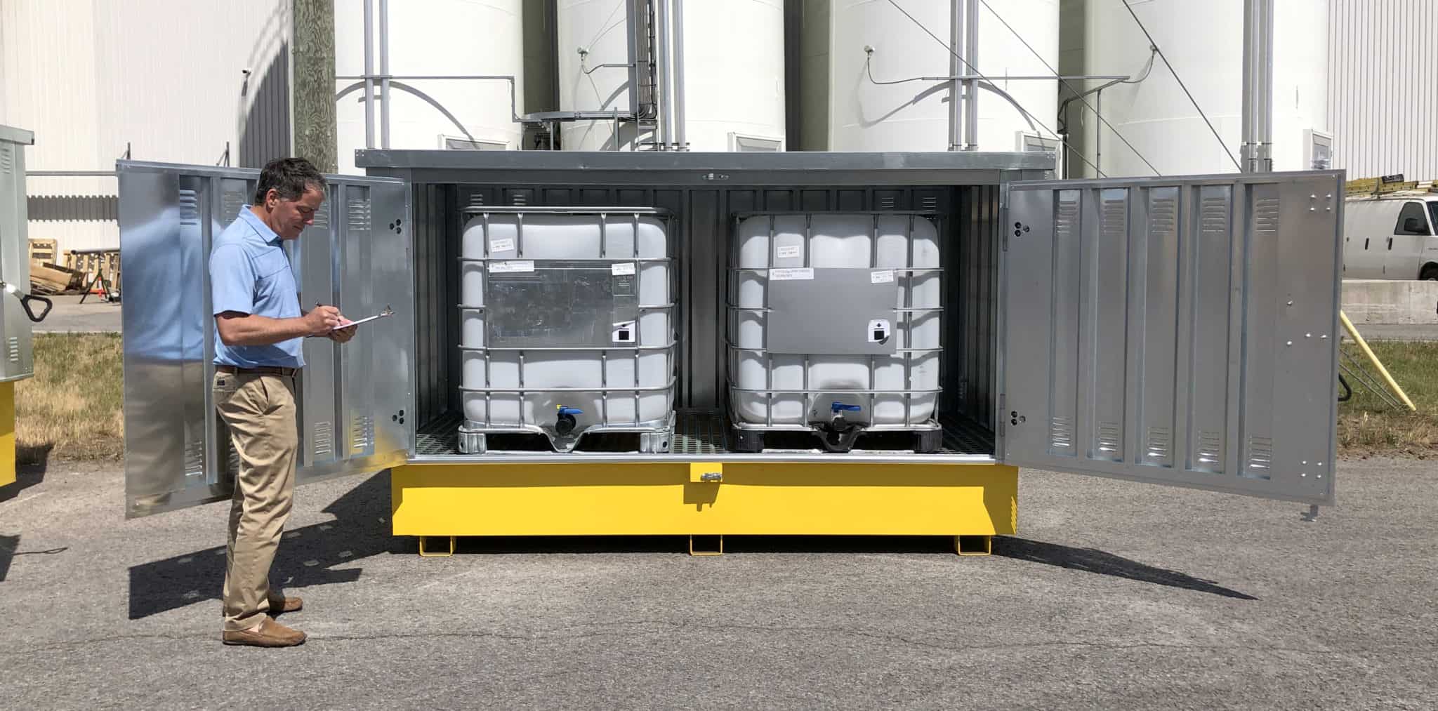 Ultra-IBC Hard Top - Steel Model - SpillContainment.com