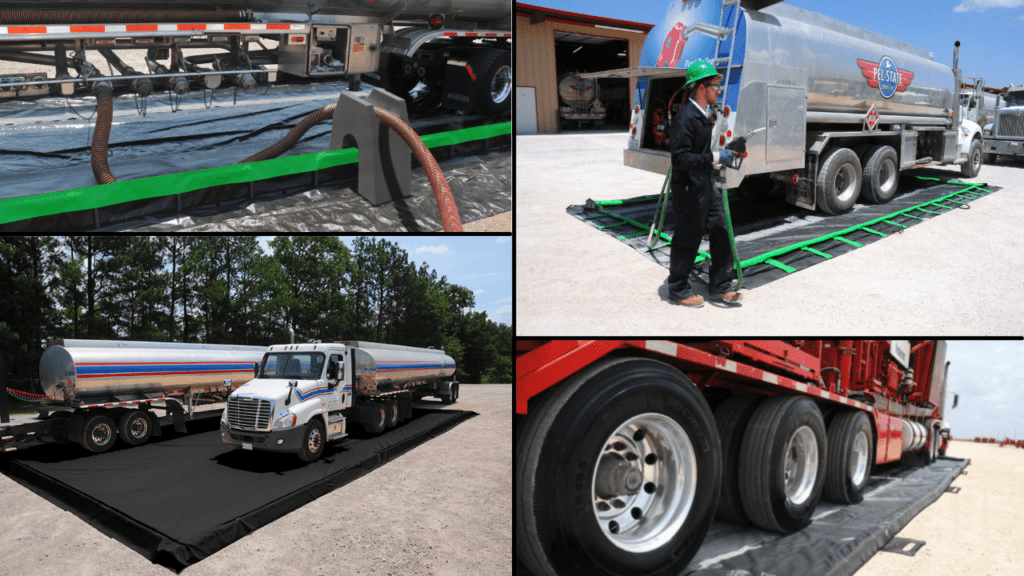 Spill Containment for Tanker Trucks - SpillContainment.com