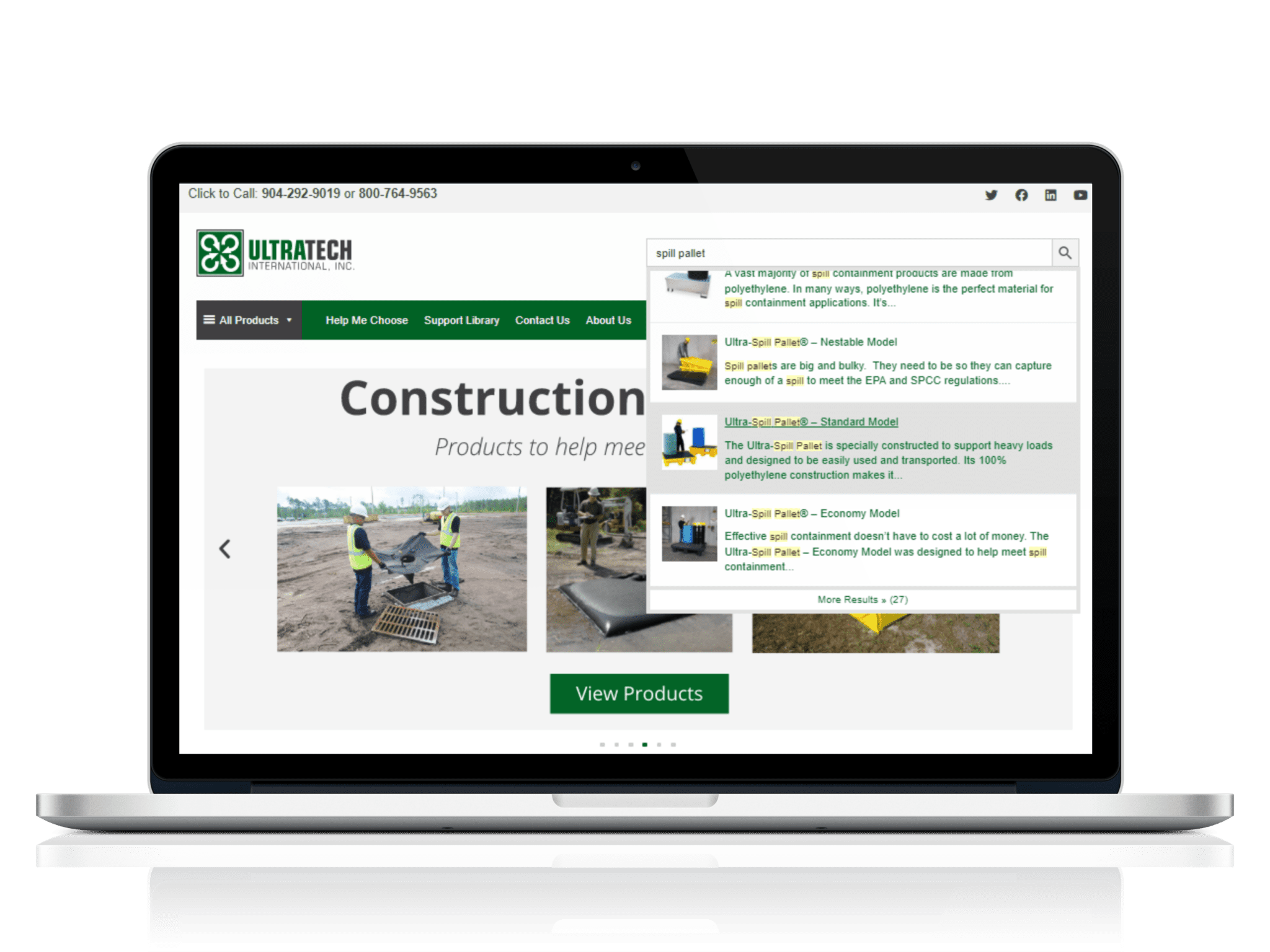 UltraTech International Inc. Brands - SpillContainment.com