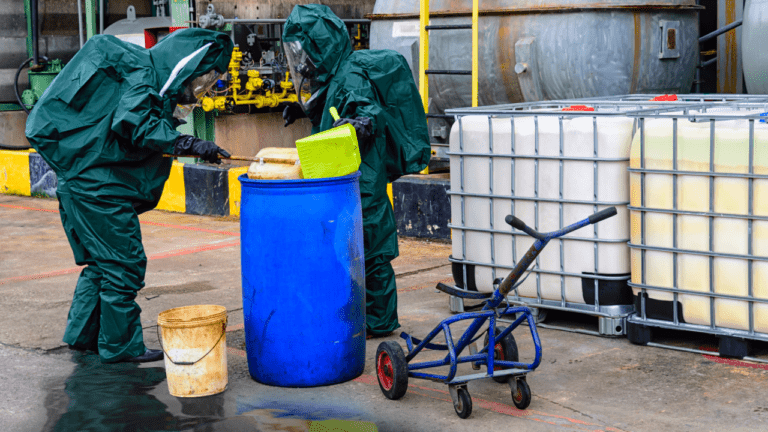 How to Respond to a Manageable Workplace Hazardous Materials Leak or ...