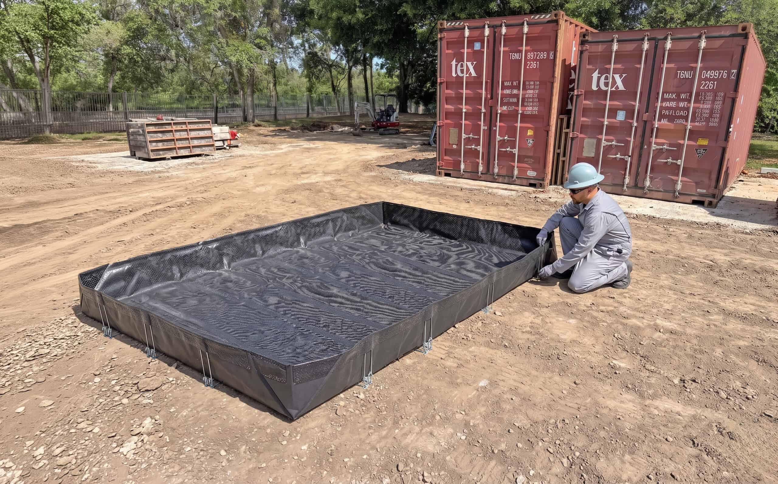 Ultra-Containment Berm® - RPE Model - SpillContainment.com