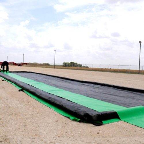 Ground Tarp & Track Belt - SpillContainment.com